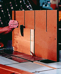 The Master Woodbutcher's Shop Built Panel Raising Jig Picture Page